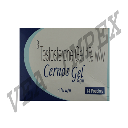 CERNOS GEL(Testosterone 1% w/w) - VEA Impex