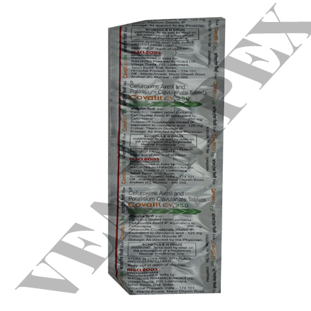 COVATIL CV 250(Cefuroxime+Clavulanic Acid) - VEA Impex