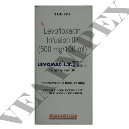 LEVOMAC 100Ml I.V(levofloxacin) - VEA Impex