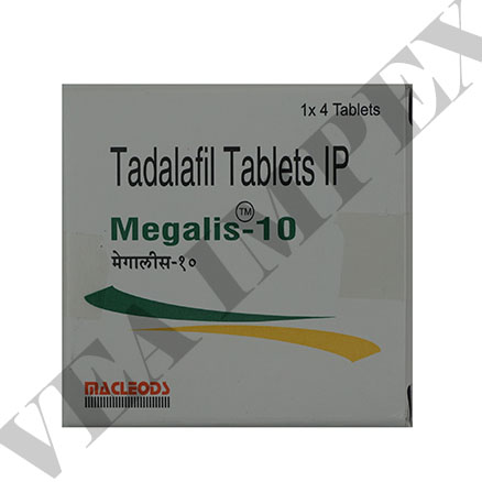 MEGALIS 10 Mg TAB (Tadalafil) - VEA Impex