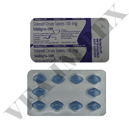 SILDIGRA 100 mg Tablets (Sildenafil) - VEA Impex